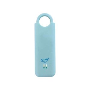 She’s Birdie–The Original Personal Safety Alarm for Women by Women–LOUD Siren, Strobe Light and Key Chain in a Variety of Colors (Aqua)