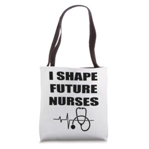 i shape future nurses clinical nurse preceptor educator gift tote bag