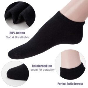 Luriesal No Show Socks for Women Ladies Colorful Short Ankle Socks Cotton Every Day Athletic Low Cut Socks