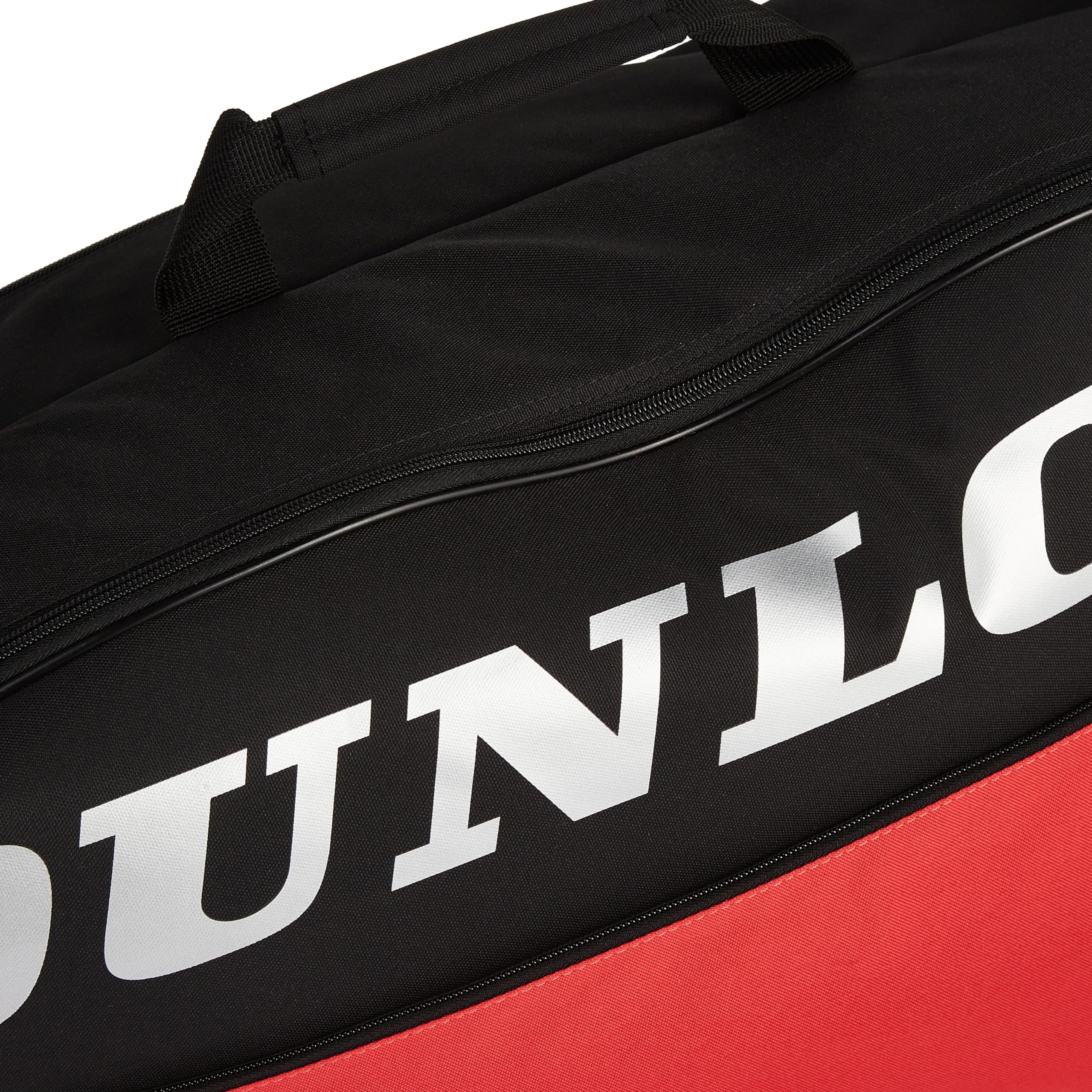 Dunlop Sports 2021 CX Club 6-Racket Tennis Bag, Black/Red