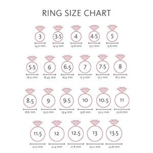 Shapes Studio 18K Gold Plated Titanium Large Twin Band Ring, Double Band Stackable Ring, Bold Chunky Minimalist Women Jewelry (9)