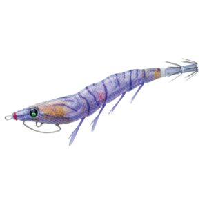 duel a1773-rise 09 egi squid fishing lure, easy q cast squid fishing lure, squid fishing gear, egi trap, bigfin reef squid, no. 3.5, real isosuji shrimp