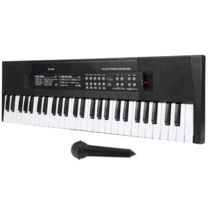 Electronic Organ, Environmentally Friendly Microphone And Recording Function 54 Key Piano Keyboard Bf-5438 For Outdoor Indoor Use Electronic Organ