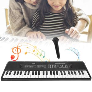 Electronic Organ, Environmentally Friendly Microphone And Recording Function 54 Key Piano Keyboard Bf-5438 For Outdoor Indoor Use Electronic Organ