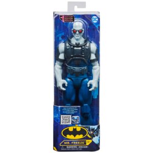 Batman 12-Inch Mr. Freeze Action Figure with Blaster Accessory, Kids Toys for Boys Aged 3 and up