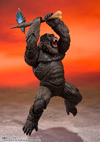 TAMASHII NATIONS - Godzilla VS. Kong - Kong from Movie Godzilla VS. Kong (2021), Bandai Spirits S.H.MonsterArts Action Figure