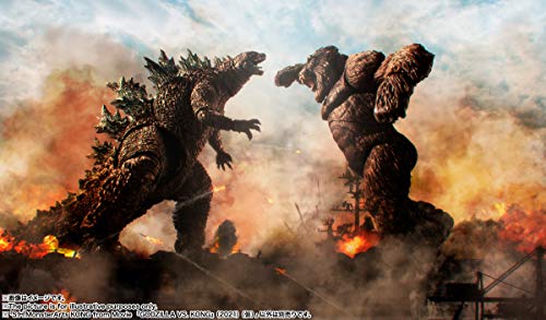 TAMASHII NATIONS - Godzilla VS. Kong - Kong from Movie Godzilla VS. Kong (2021), Bandai Spirits S.H.MonsterArts Action Figure