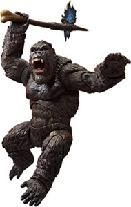 tamashii nations - godzilla vs. kong - kong from movie godzilla vs. kong (2021), bandai spirits s.h.monsterarts action figure