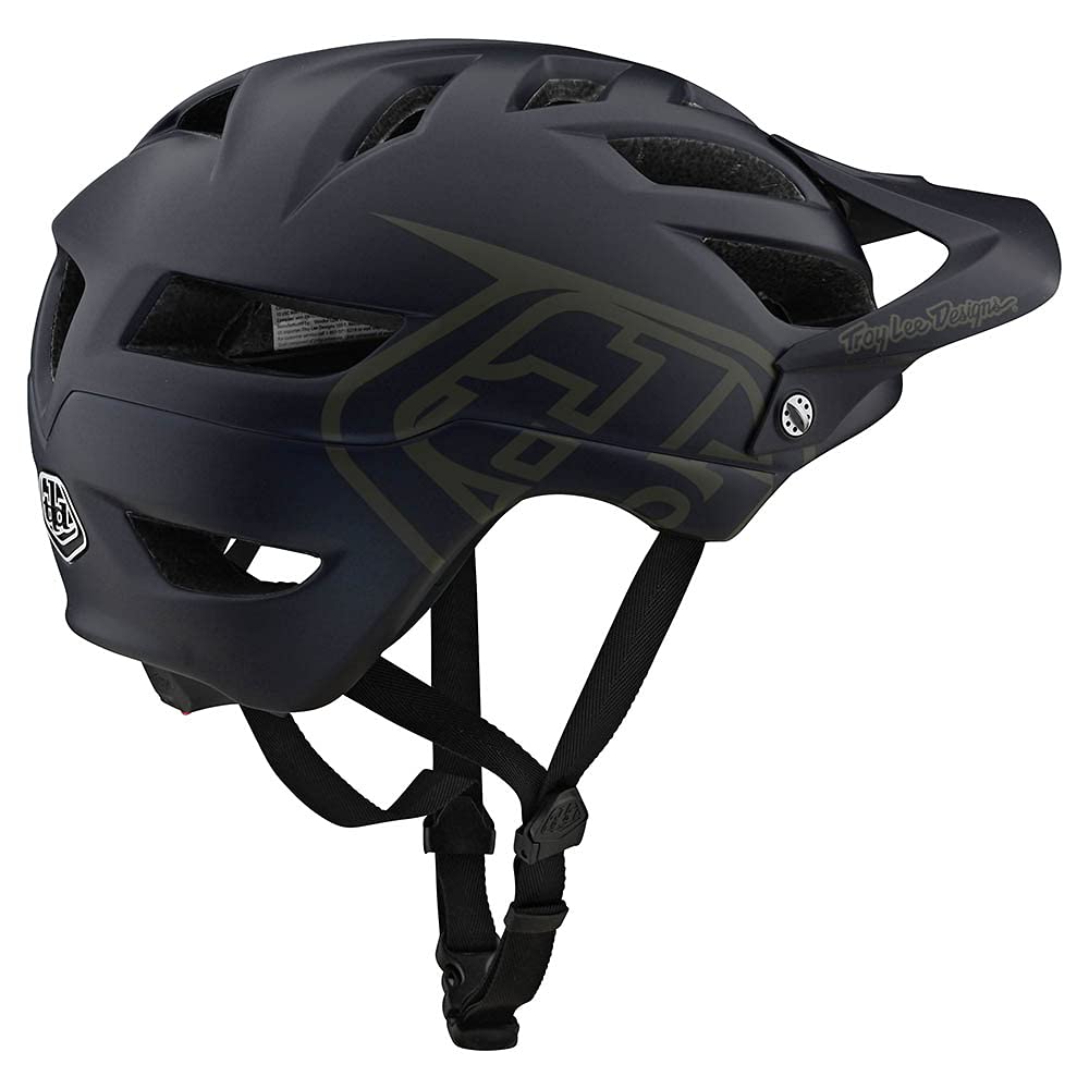 Troy Lee Designs Adult|All Mountain|Mountain Bike Half Shell A1 Helmet Drone (Navy/Olive, XS)