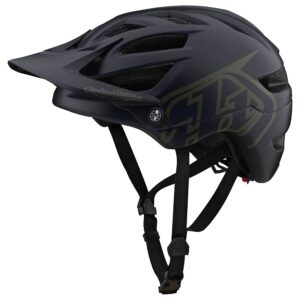 troy lee designs adult|all mountain|mountain bike half shell a1 helmet drone (navy/olive, xl/2x)