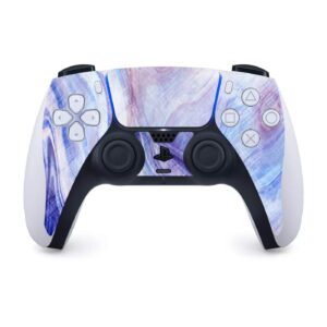 ITS A Skin Skins Compatible with Sony Playstation 5 Console Disc Edition - Protective Decal Overlay Stickers wrap Cover - Purple Marble Pink Blue Swirl