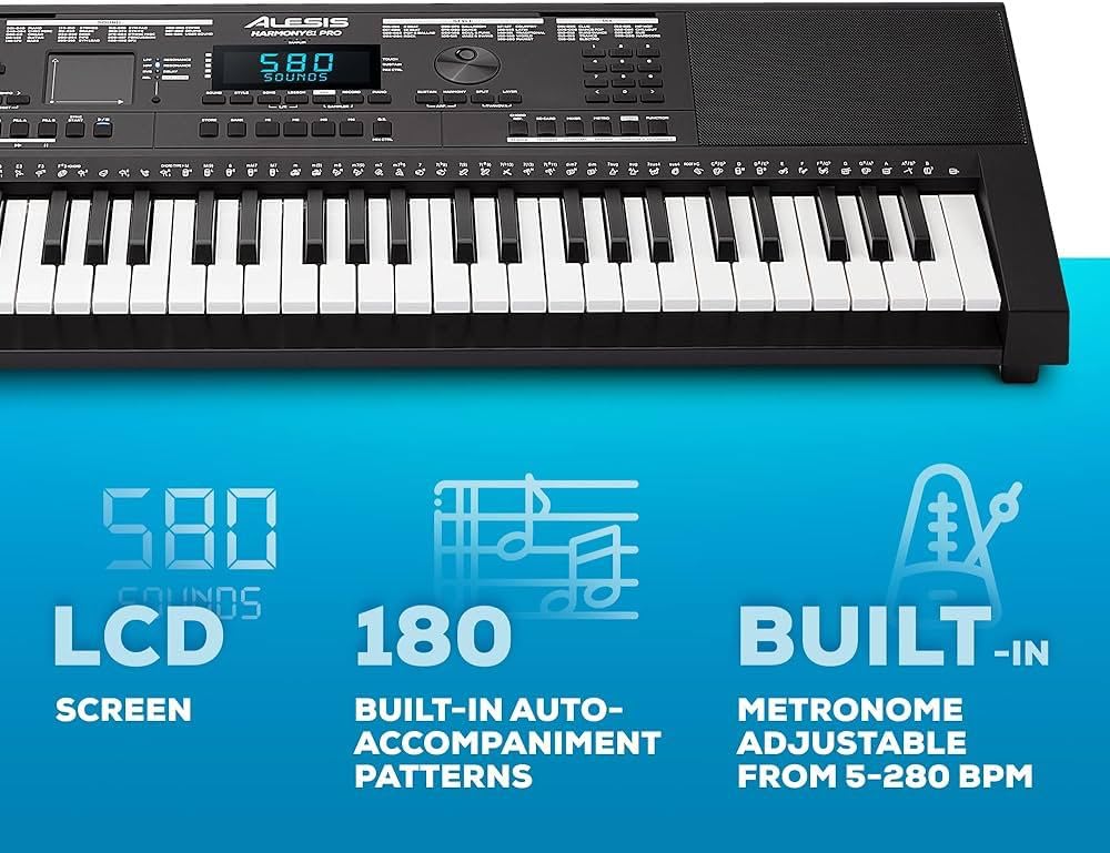 ALESIS HARMONY61MKII ALESIS 61 Key Keyboard with 300 Sounds