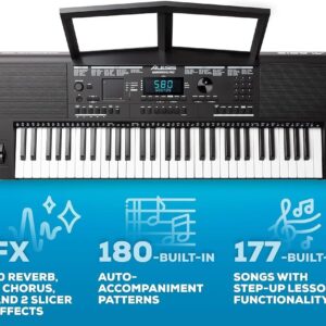 ALESIS HARMONY61MKII ALESIS 61 Key Keyboard with 300 Sounds