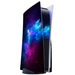 its a skin skins compatible with sony playstation 5 console disc edition - protective decal overlay stickers wrap cover - galaxy space gasses