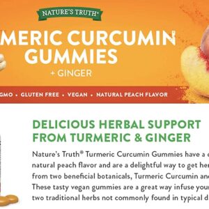 Nature's Truth Turmeric Gummies, 120 Count