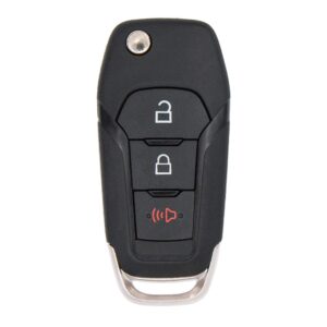 keyless2go replacement for 3 button flip key ford n5f-a08taa 164-r8130