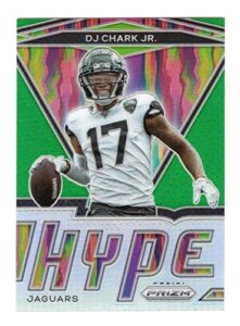 2020 panini prizm hype prizms green #9 dj chark jr. jaguars football nfl