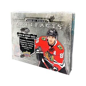 2020-21 upper deck artifacts hockey hobby box