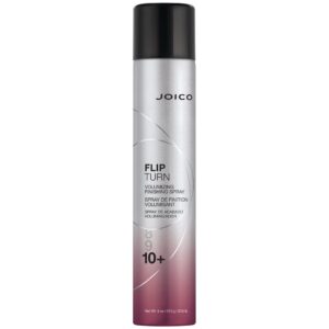 joico flip turn volumizing finishing spray | for most hair types | humidity protection | hold level 10+ | protect against pollution & harmful uv | paraben & sulfate free | 72 hour hold | 300ml