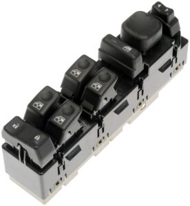 dorman 901-075 front driver side master window switch assembly - 8 button compatible with select cadillac / chevrolet / gmc models