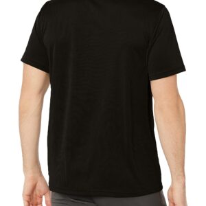 PUMA Men'sPerformance Cat Tee (Available in Big and Tall Sizes), Black, X-Large