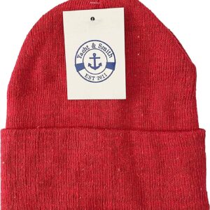 60 Pack of Yacht & Smith Wholesale Beanies Bulk Thermal Winter Hat (12 Pack Bright Colors)