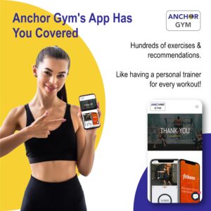 Anchor Gym Body Weight Resistance Strap Comfortable and Adjustable for Full-Body Workouts