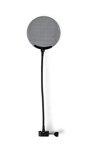 Gator Frameworks Metal Screen Pop Filter with 12.4-Inch Gooseneck (GFW-POPFILTER-MTL)