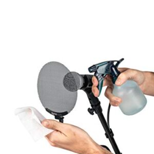 Gator Frameworks Metal Screen Pop Filter with 12.4-Inch Gooseneck (GFW-POPFILTER-MTL)