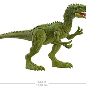 Mattel Jurassic World Dinosaur Action Figure Masiakasaurus, Fierce Force Dino Toy with Single Strike Feature, Posable Joints