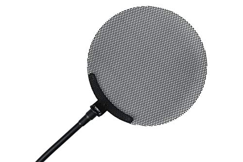 Gator Frameworks Metal Screen Pop Filter with 12.4-Inch Gooseneck (GFW-POPFILTER-MTL)