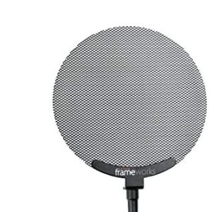 Gator Frameworks Metal Screen Pop Filter with 12.4-Inch Gooseneck (GFW-POPFILTER-MTL)