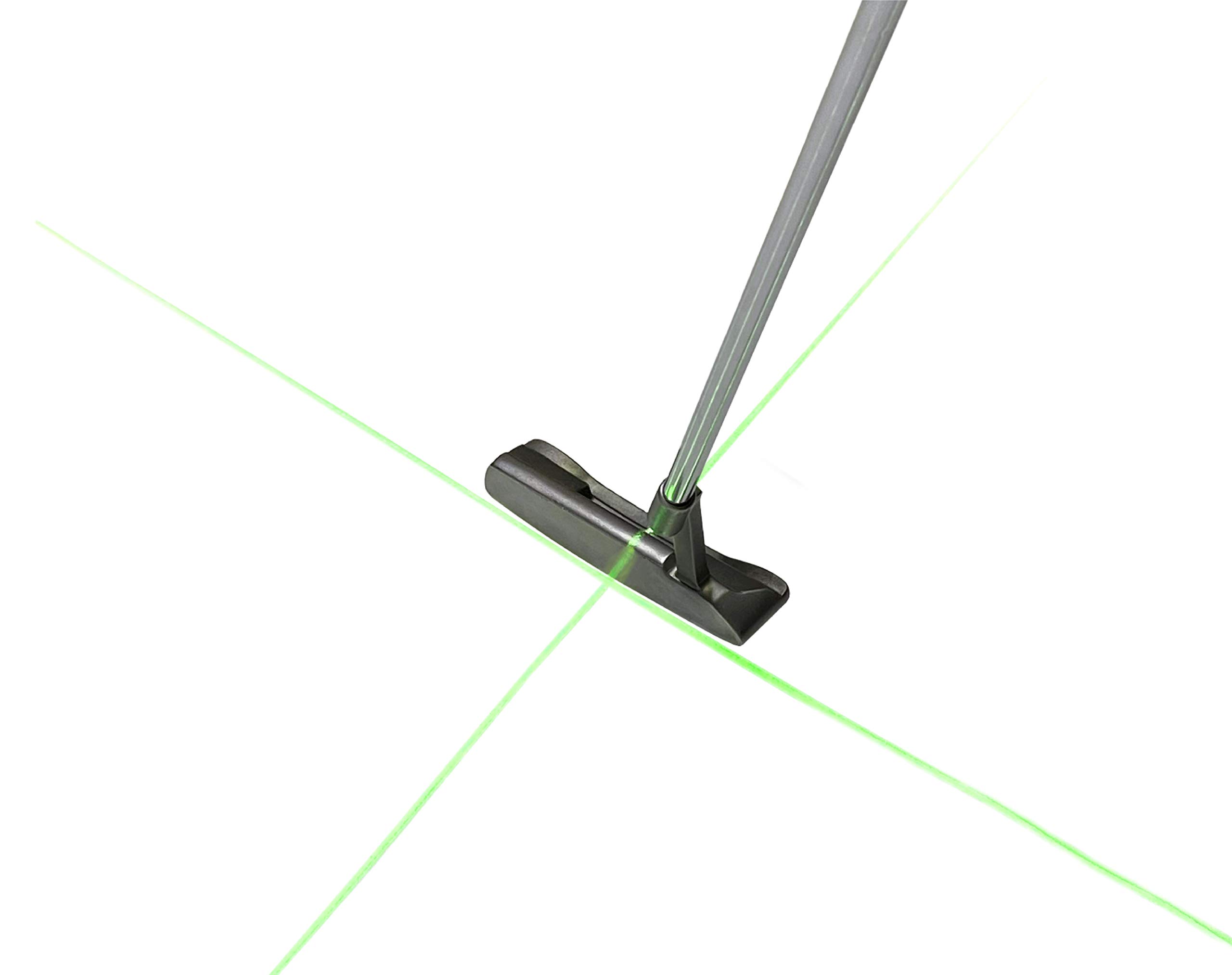 ProActive Sports | F4 Laser Cross Golf Putting Alignment Training Aid | Attaches to Putter Shaft for Proper Clubface and Target Alignment | Golf Swing Trainer for Perfect Putting Practice