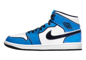 jordan mens air 1 mid se dd6834 402 signal blue - size 8.5