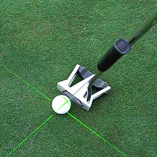 ProActive Sports | F4 Laser Cross Golf Putting Alignment Training Aid | Attaches to Putter Shaft for Proper Clubface and Target Alignment | Golf Swing Trainer for Perfect Putting Practice