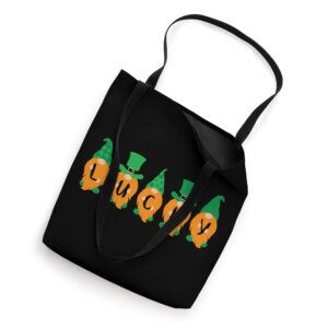 Irish Gnomes Orange Beards St. Patrick's Day Irish Gnome Tote Bag