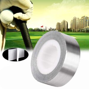 FINGER TEN Golf Lead Tape High Density 0.5 Gram Per Inch 30g 50g 100g Add Weight Thickness Fit All Wood Irons Putter Wedge Clubs Head for Golfer Training Tennis Fishing (100g/roll (0.5"x200"))