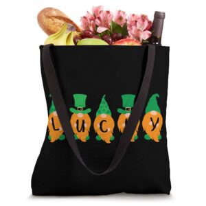 Irish Gnomes Orange Beards St. Patrick's Day Irish Gnome Tote Bag