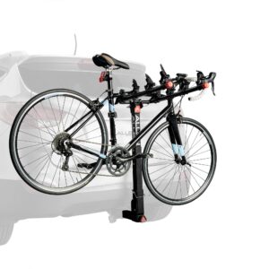 Allen Sports Deluxe Quick Install 4-Bike Hitch Rack, Model 1540RR , Black