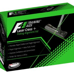 ProActive Sports | F4 Laser Cross Golf Putting Alignment Training Aid | Attaches to Putter Shaft for Proper Clubface and Target Alignment | Golf Swing Trainer for Perfect Putting Practice