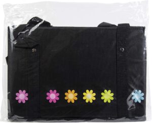 doodlebug tote daisies