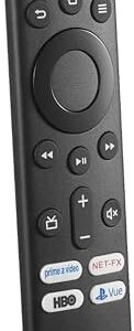 Replacement TV Remote for Insignia or Toshiba Smart TV Edition 49LF421U19 50LF621U19 55LF621U19 TF-43A810U21 NS-24DF310NA21 NS-39DF310NA21 NS-39DF510NA19 NS-43DF710NA19 [No Voice Search]