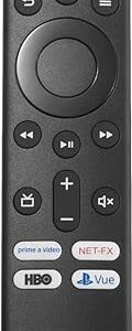 Replacement TV Remote for Insignia or Toshiba Smart TV Edition 49LF421U19 50LF621U19 55LF621U19 TF-43A810U21 NS-24DF310NA21 NS-39DF310NA21 NS-39DF510NA19 NS-43DF710NA19 [No Voice Search]