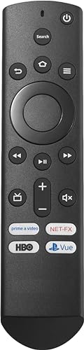 Replacement TV Remote for Insignia or Toshiba Smart TV Edition 49LF421U19 50LF621U19 55LF621U19 TF-43A810U21 NS-24DF310NA21 NS-39DF310NA21 NS-39DF510NA19 NS-43DF710NA19 [No Voice Search]