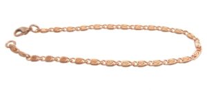 solid copper bracelet cb620g - 1/8 of an inch wide - available in 6/12 to 9 inch lengths (6 1/2 inches)