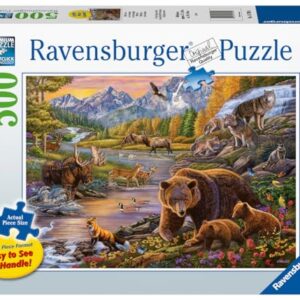 Ravensburger Wilderness 500-Piece Large Format Jigsaw Puzzle | Ideal for Adults | Unique Softclick Technology Vibrant Imagery | FSC-Certified Materials - 16790