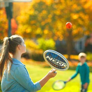 Nerf Driveway Tennis Set for Kids - 2 Player Kids Tennis Set - Jumbo Rackets and Foam Tennis Ball - Indoor Tennis Set - (2) Rackets and Foam Ball Included