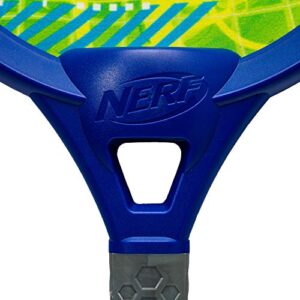 Nerf Driveway Tennis Set for Kids - 2 Player Kids Tennis Set - Jumbo Rackets and Foam Tennis Ball - Indoor Tennis Set - (2) Rackets and Foam Ball Included