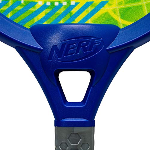 Nerf Driveway Tennis Set for Kids - 2 Player Kids Tennis Set - Jumbo Rackets and Foam Tennis Ball - Indoor Tennis Set - (2) Rackets and Foam Ball Included