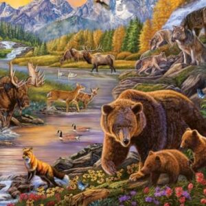 Ravensburger Wilderness 500-Piece Large Format Jigsaw Puzzle | Ideal for Adults | Unique Softclick Technology Vibrant Imagery | FSC-Certified Materials - 16790